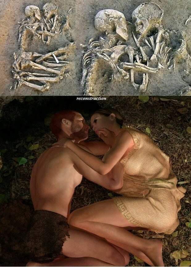 "Resurrecting Love: 3D Reconstruction Unveils the Embrace of the Lovers of Valdaro ...