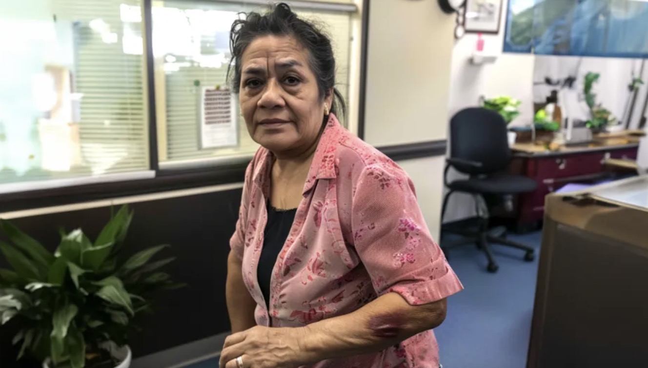 I spotted a recognizable scar on our cleaning lady’s hand, and suddenly ...