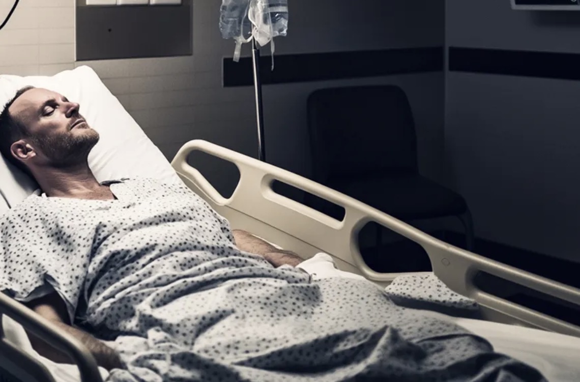 While My Husband Was Dying in the Hospital, a Stranger Sat Beside Me ...