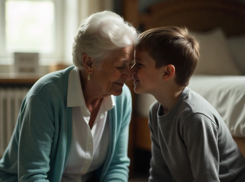 “Grandma, you should go — Mom and Dad are getting ready to put you in a ...