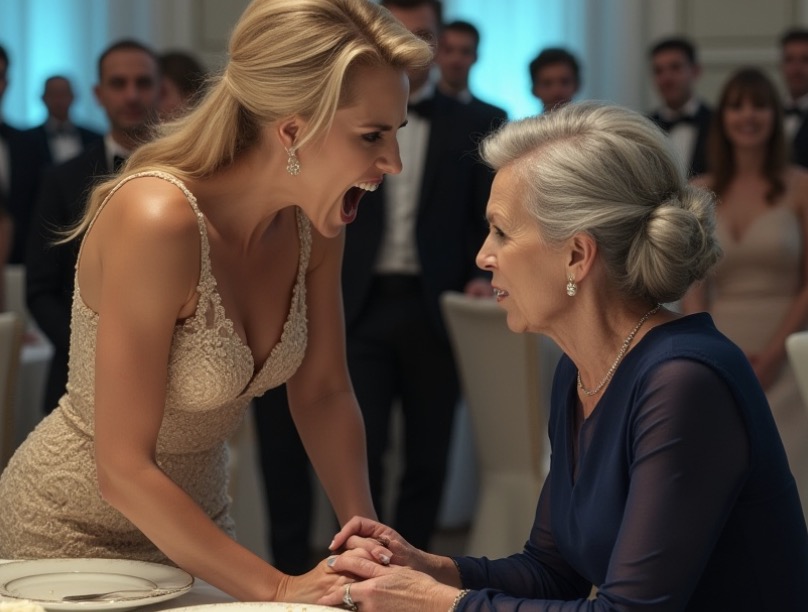 She told me to know my place at the wedding and seated me in the corner ...