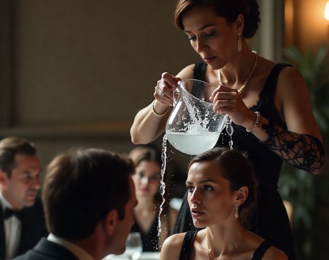 “A Glass of Water, a Cruel Smirk, and a Secret Power: How One Woman ...