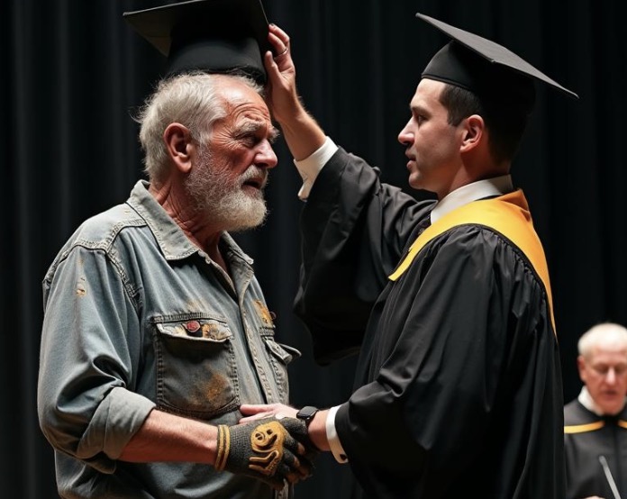 Everyone Judged the Man in the Cheap Suit at My PhD Ceremony—Until the ...